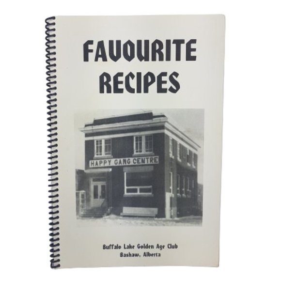 Vintage | Kitchen | Vintage 98s Cookbook Buffalo Lake Golden Age Club ...